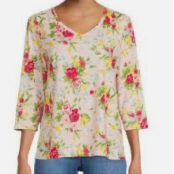 The Pioneer Woman | Tops | Pioneer Woman Floral Top Ltop91 | Poshmark